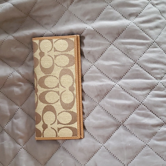 Coach | Bags | Coach Checkbook Cover | Poshmark